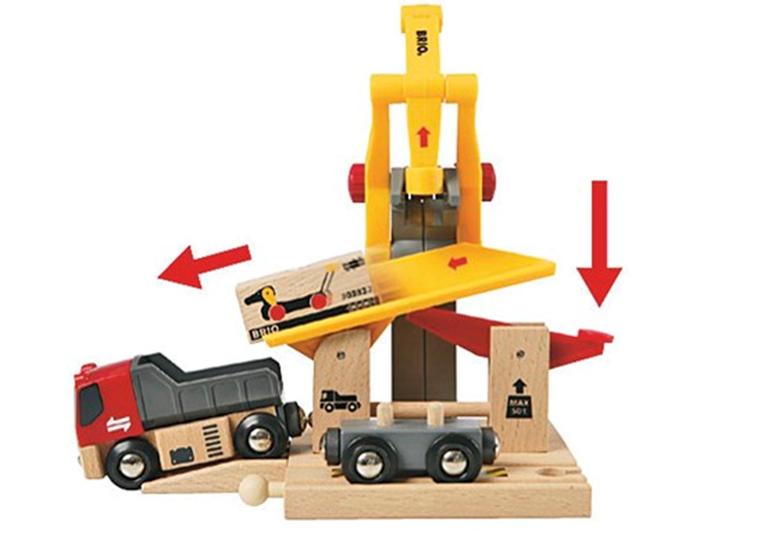 Brio 33097 BRIO WORLD - Cargo Railway Deluxe Set – Rails