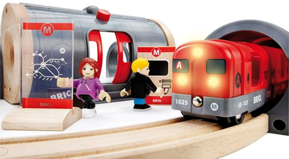 Brio 33513 BRIO WORLD - Metro Railway Set – Rails