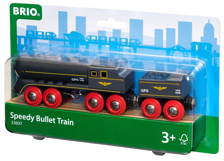Brio 33697 BRIO World - Speedy Bullet Train – Rails