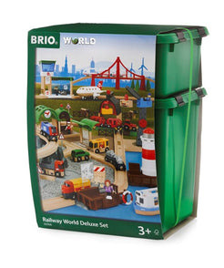 Brio 33766 BRIO WORLD - Railway World Deluxe Set – Rails