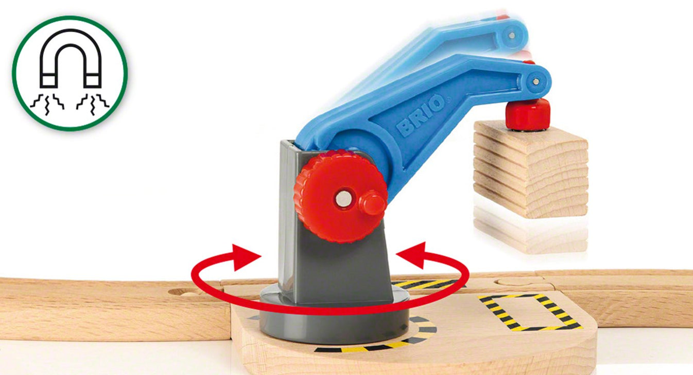 Brio 33878 BRIO World - Starter Lift & Load Set A – Rails