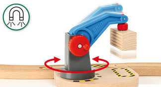 Brio 33878 BRIO World - Starter Lift & Load Set A – Rails