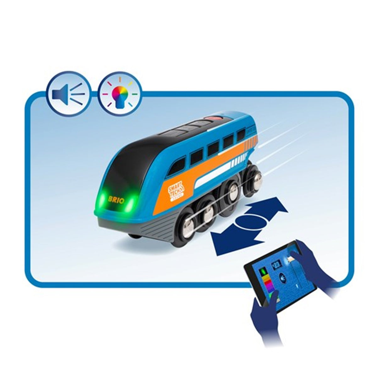 Brio 33972 33972 BRIO World Smart Tech Sound - Action Tunnel – Rails