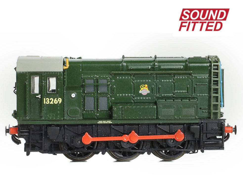 Graham Farish Class 08 13269 BR Green (Early Emblem) Diesel Shunter ...