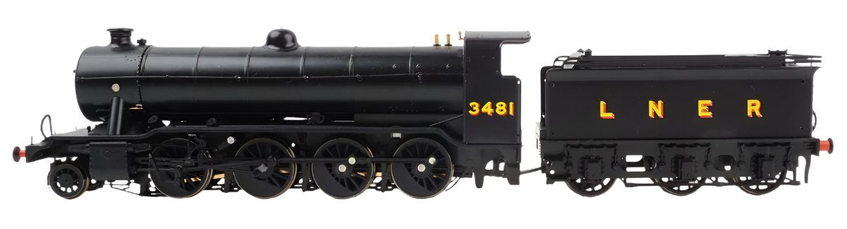 Heljan Class O2/1 'Tango' LNER black No. 3481 with low running plate ...