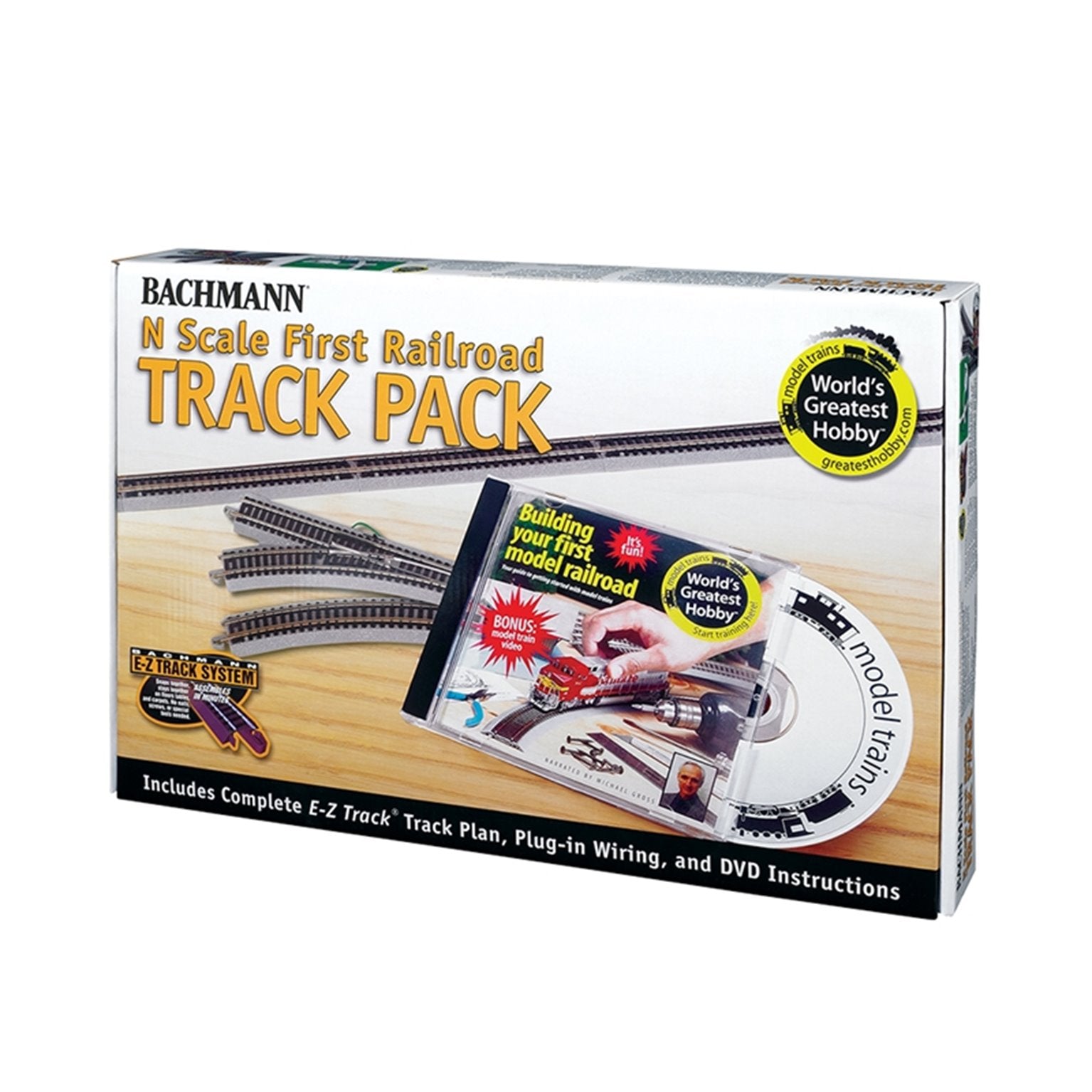 Bachmann Trains 44896 Worlds Greatest Hobby Track Pack (N) – Rails
