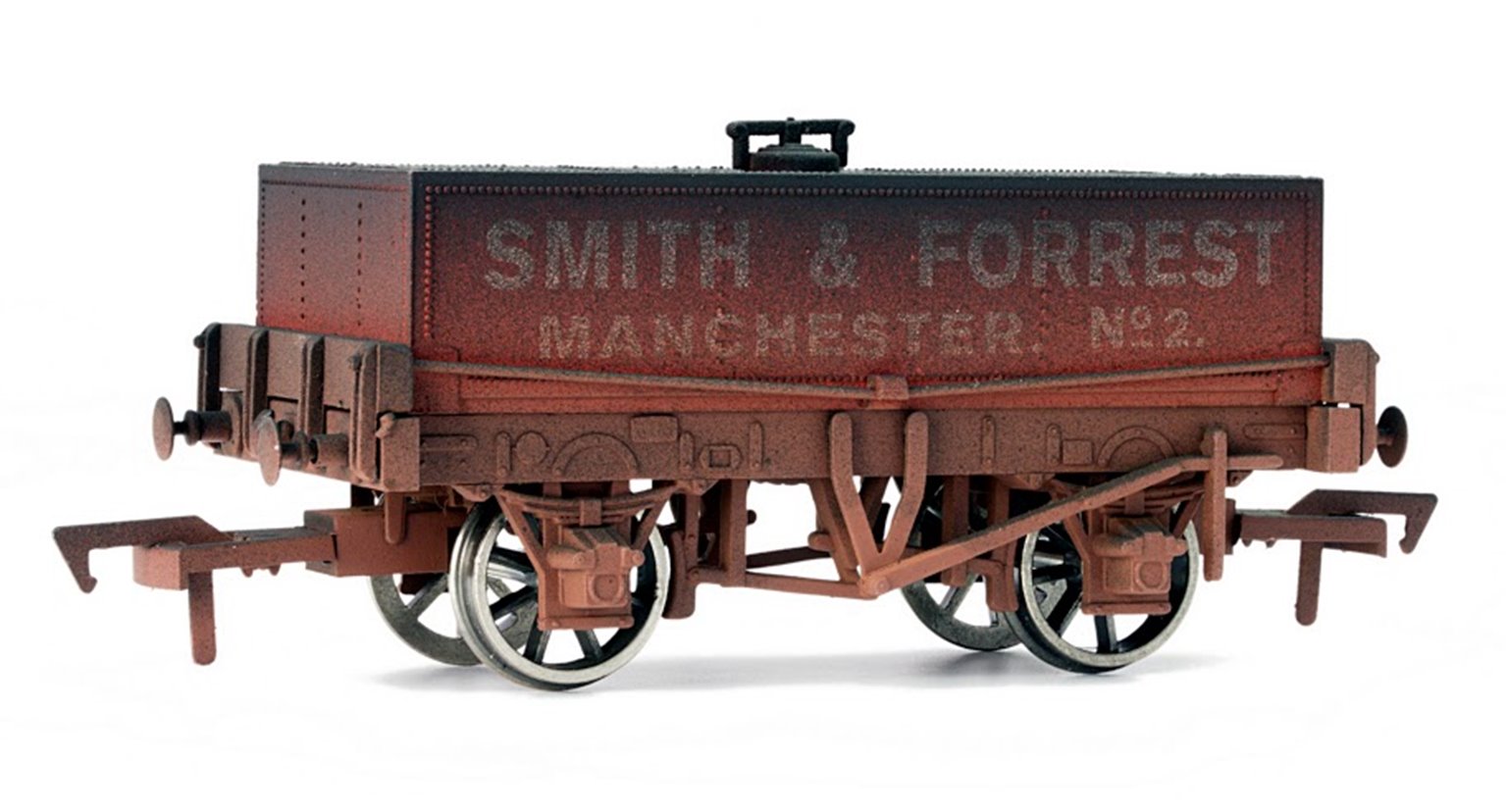 Dapol Smith & Forrest Rectangular Tank Wagon No.2 - Weathered – Rails ...