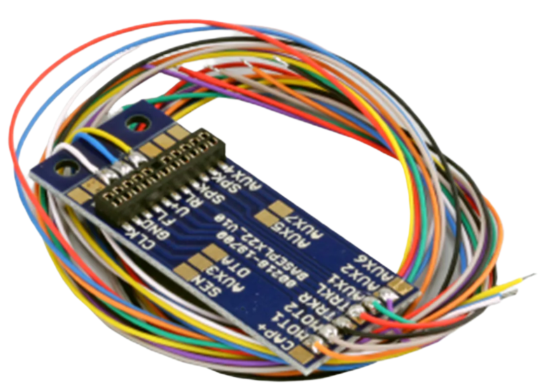 ESU Loksound Adapter Board Plux 22 with 9 amplified outputs with solder ...