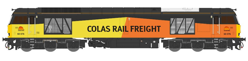 Cavalex Models CM-60076-COLAS Class 60 076 Colas Railfreight Diesel ...