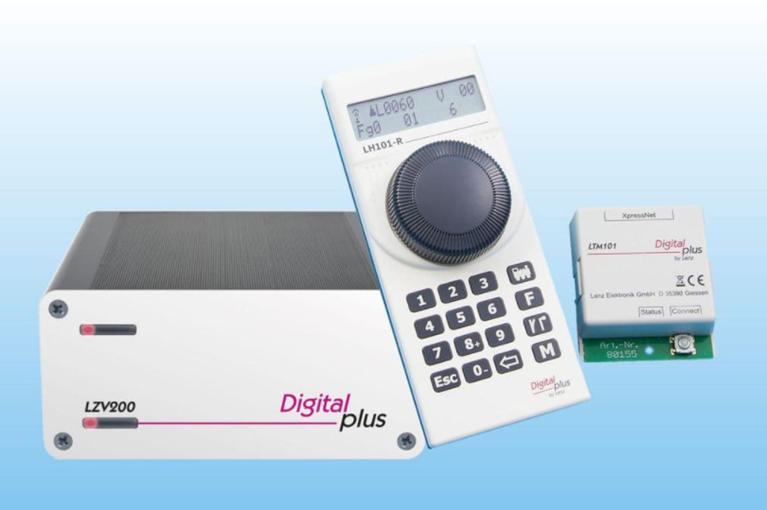 Digital Plus by Lenz 60103 Set 101-R Startset with wireless – Rails