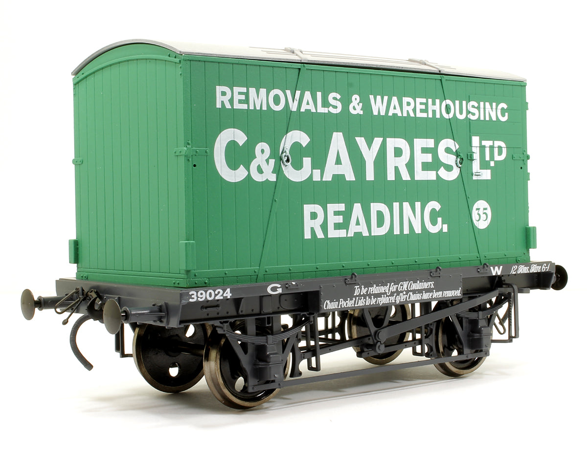 Dapol 7F-037-012 Conflat & Container C & Ayres 35 – Rails