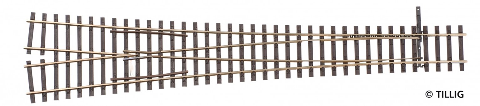 Tillig Tillig elite track : Wye Point HO 9° - 6° – Rails of Sheffield