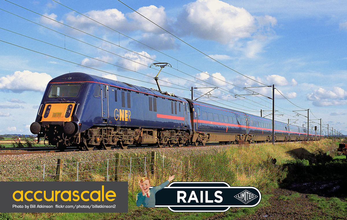 Accurascale ACC2296 Class 89 (89001) GNER (Gold Lettering) Electric ...