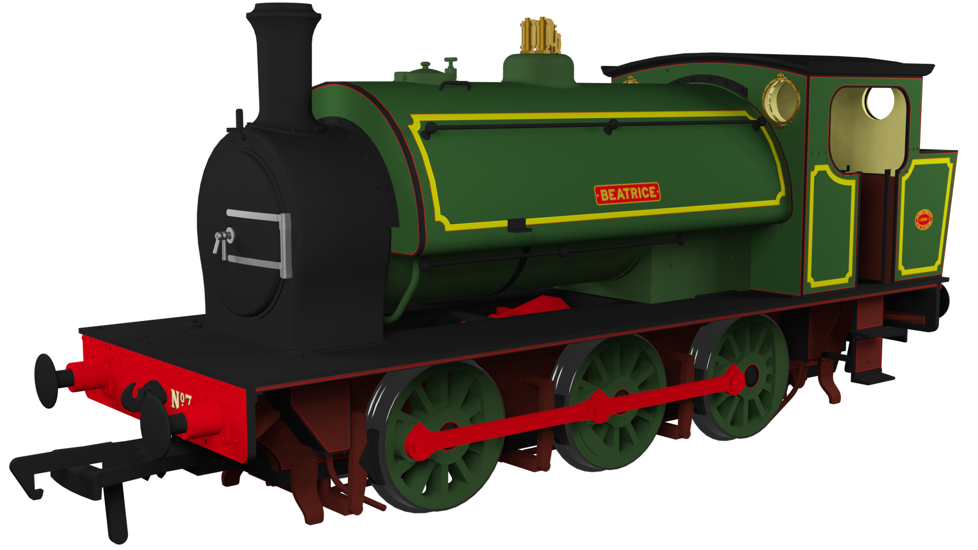 Rapido Trains UK 903013 16" Hunslet "Beatrice" – Rails
