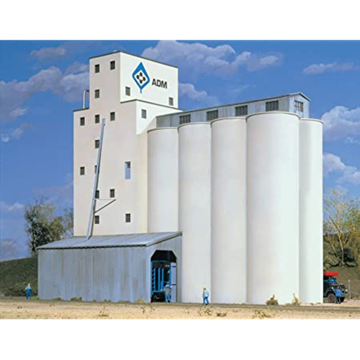 Walthers 933-3225 ADM Grain Elevator Kit – Rails of Sheffield