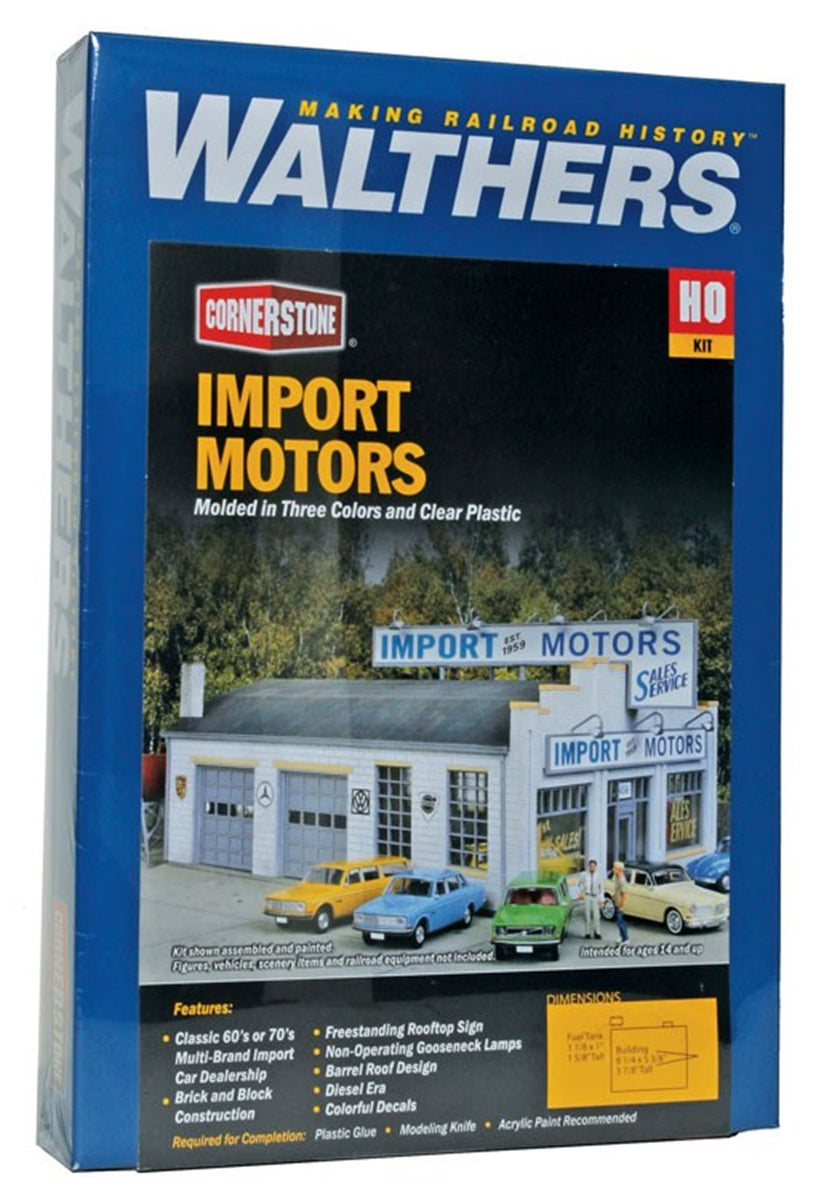 Walthers 933-4023 Import Motors Kit – Rails of Sheffield