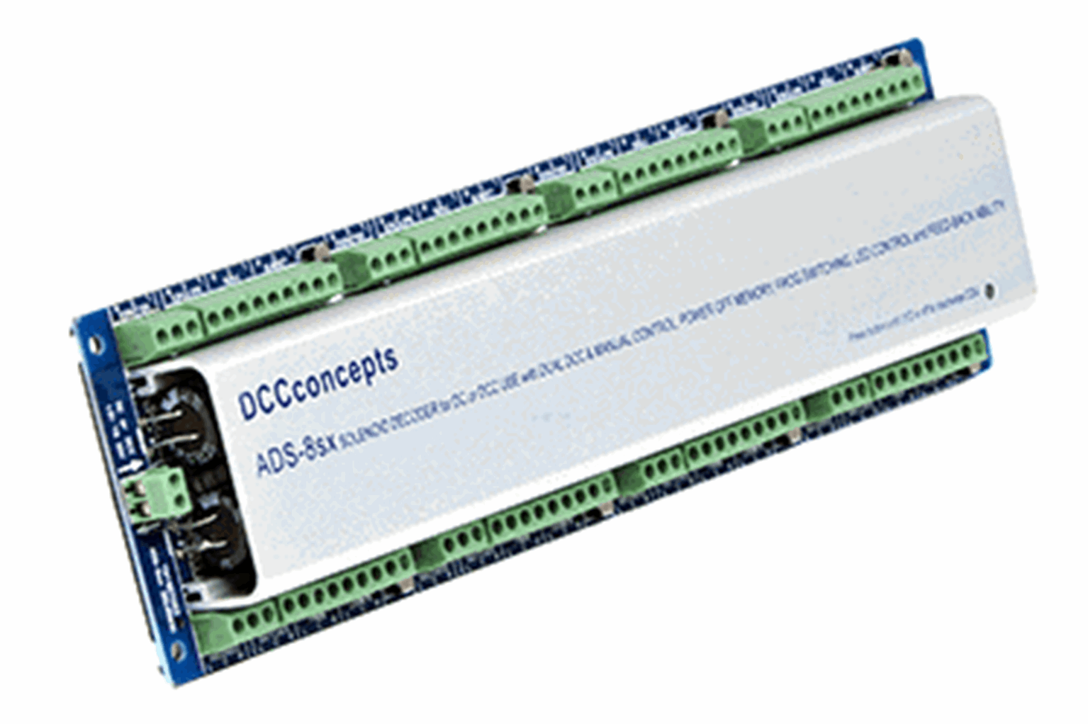 DCC Concepts Accessory Decoder CDU Solenoid Drive SX 8-Way with Power ...