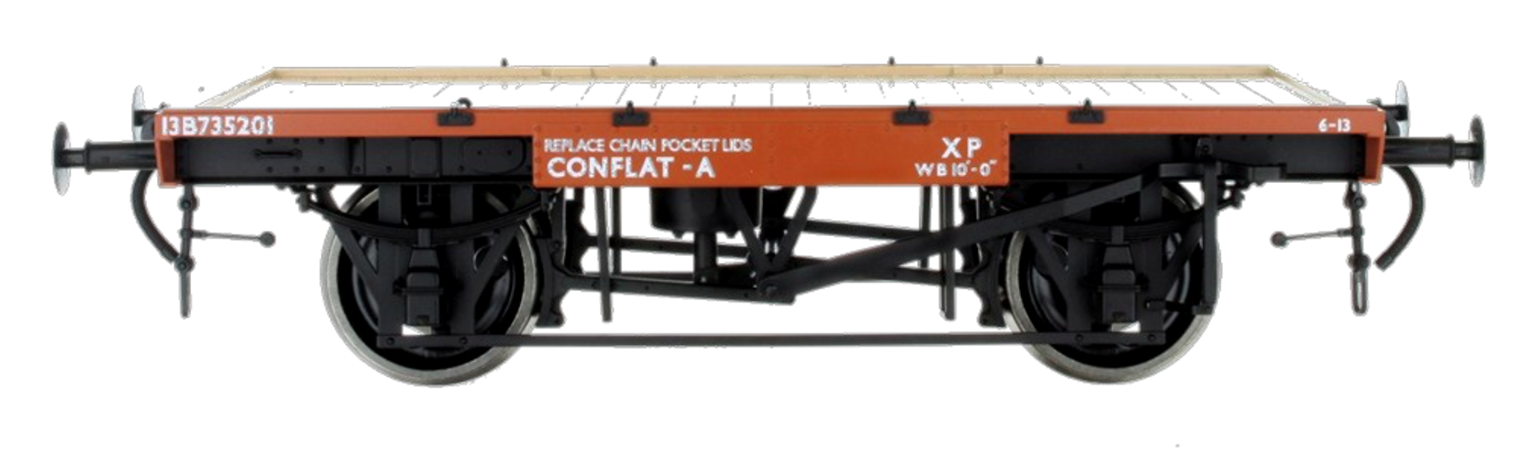 Dapol 7F-037-102 BR Conflat A B735201 13 Tons 6.13 – Rails