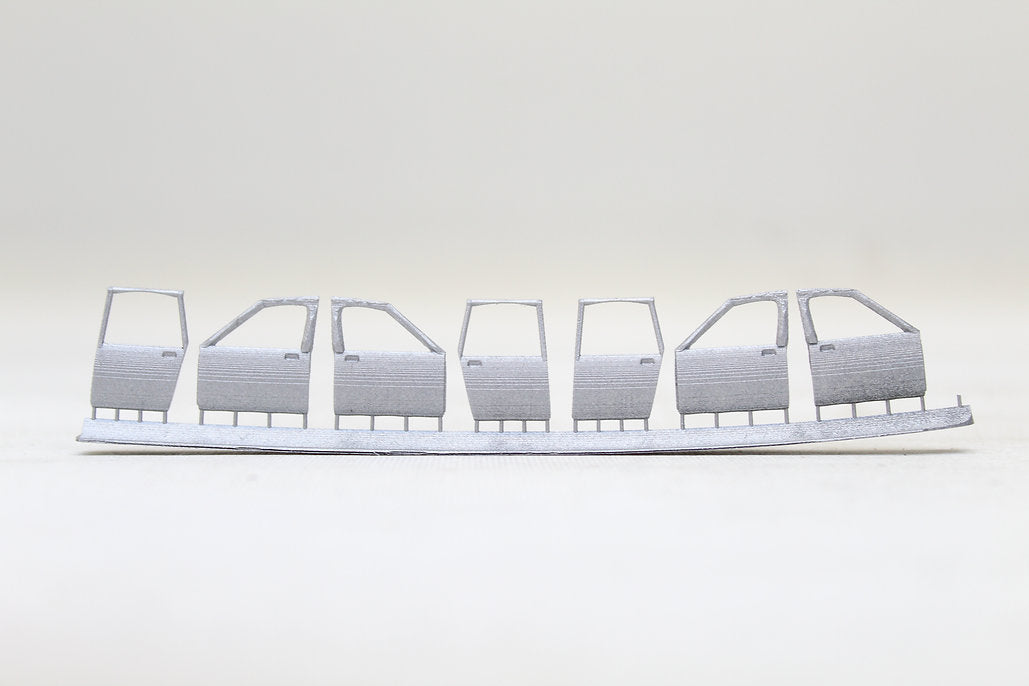 Goodwood Scenics BSSCDSILV10 Scrap Metal Car Doors - Pack of – Rails
