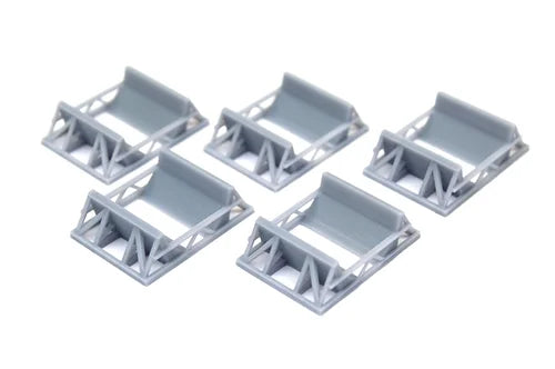 Goodwood Scenics BSUPFC5 Unpainted Framed Steel Coil Cradles (x5 ...