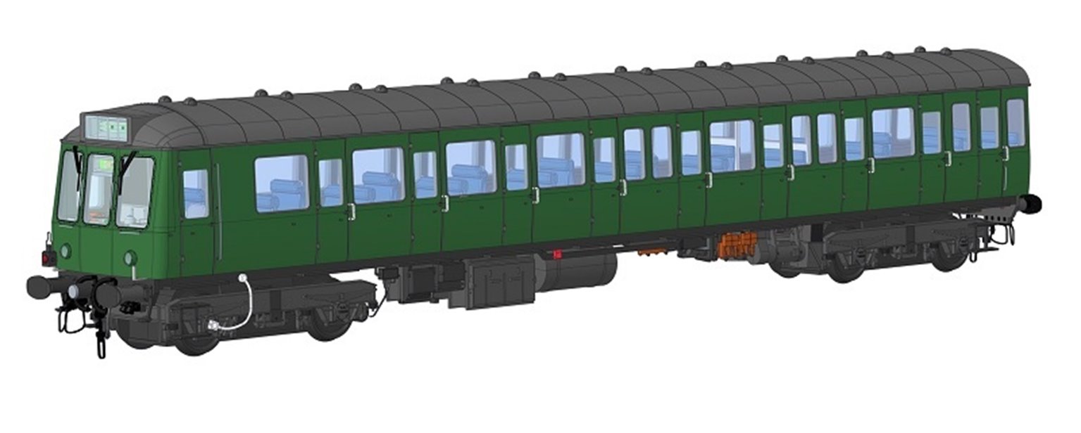 Heljan Class 149 BR Blue (Full Yellow Ends) Unpowered DMU Trailer Car ...
