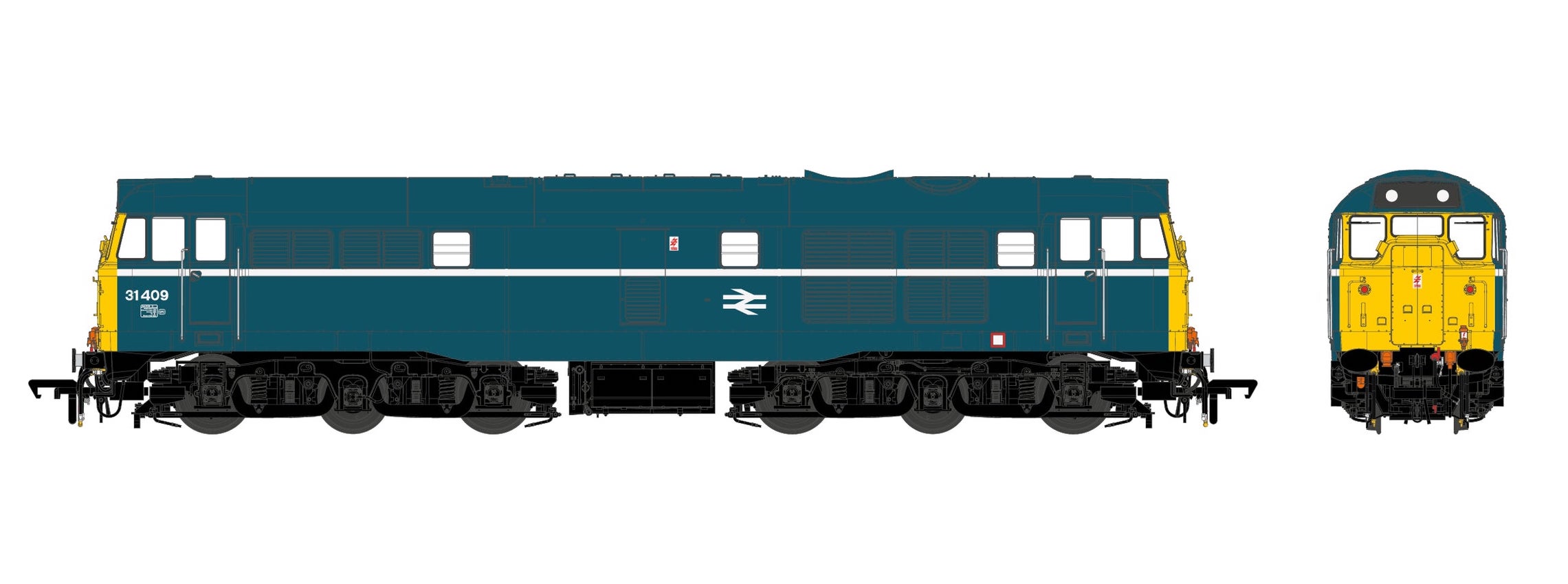 Accurascale OO Class 31 – Rails of Sheffield