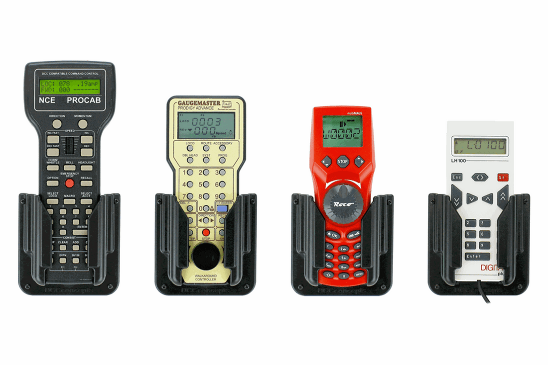 Layout Concepts DCC-CC1 Controller Caddy Universal Handset – Rails