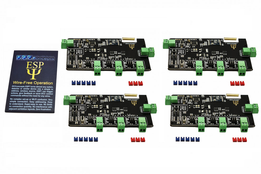 Layout Concepts DCC-ESPS.12 Pre-Owned ESP® 4x 3-Output DCC – Rails