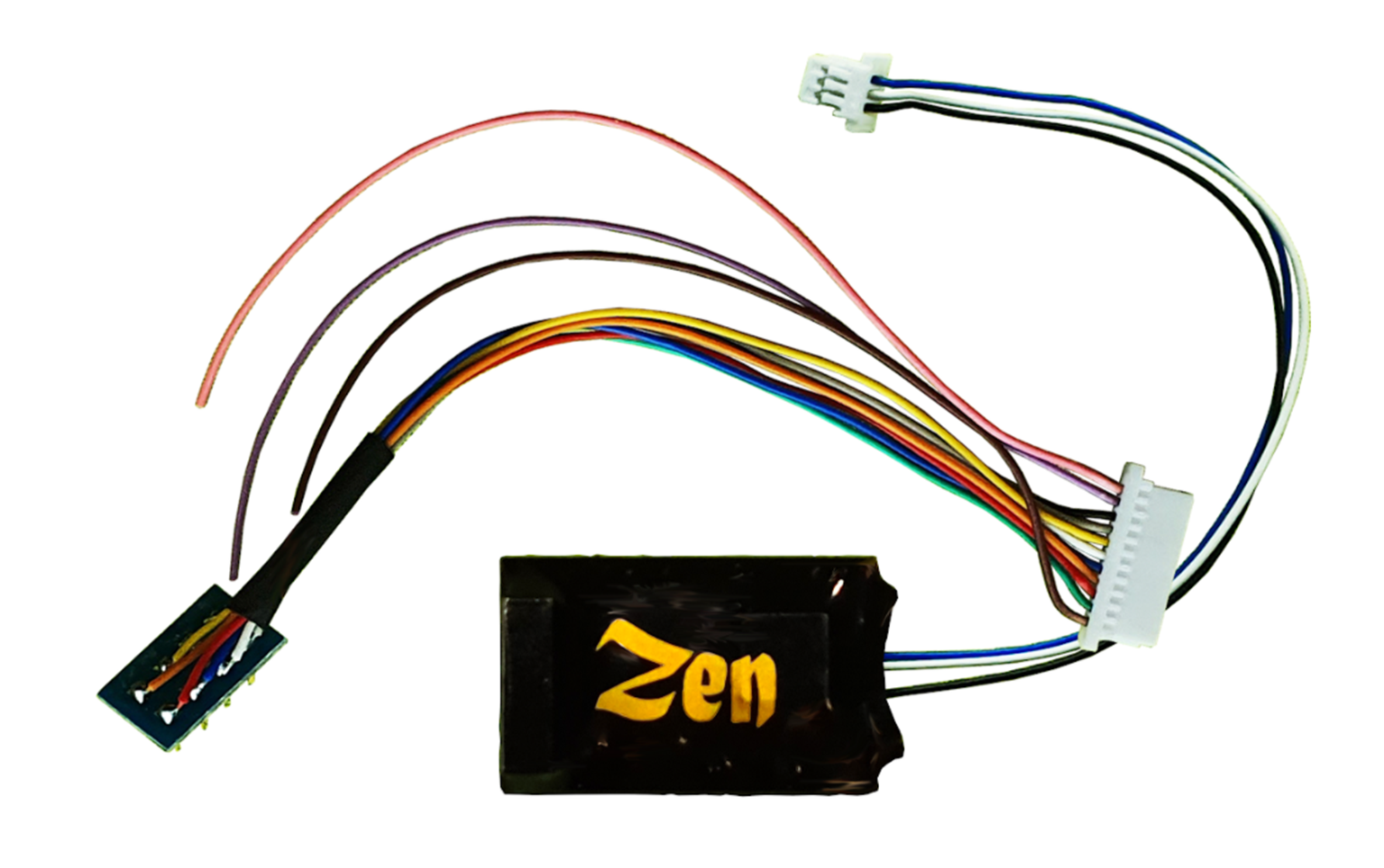 DCC Concepts DCD-ZNM.HP.6 Zen Black Decoder. Midi-sized – Rails
