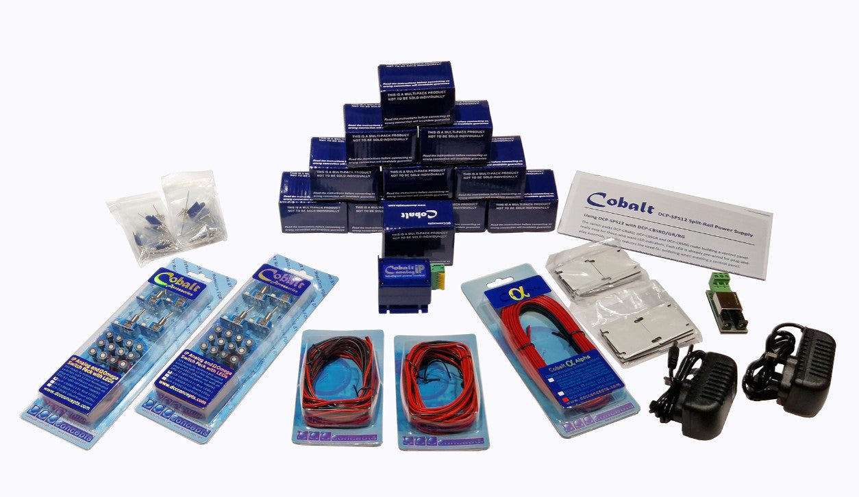 Layout Concepts DCP-TCP.12 Cobalt iP Analog Turnout Control – Rails
