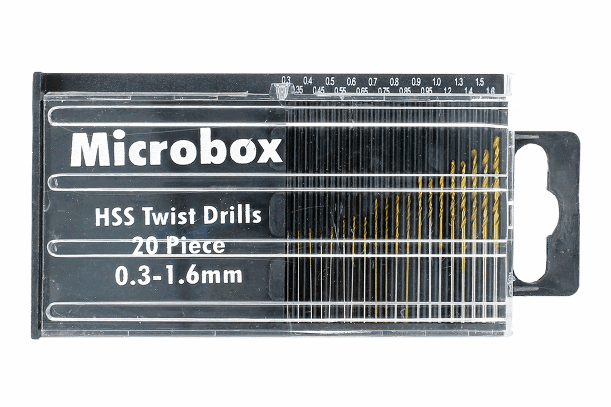 DCC Concepts DCS-Mset Mega Screw Set 16x 60 Vials (w/20 Drill Bit Set ...