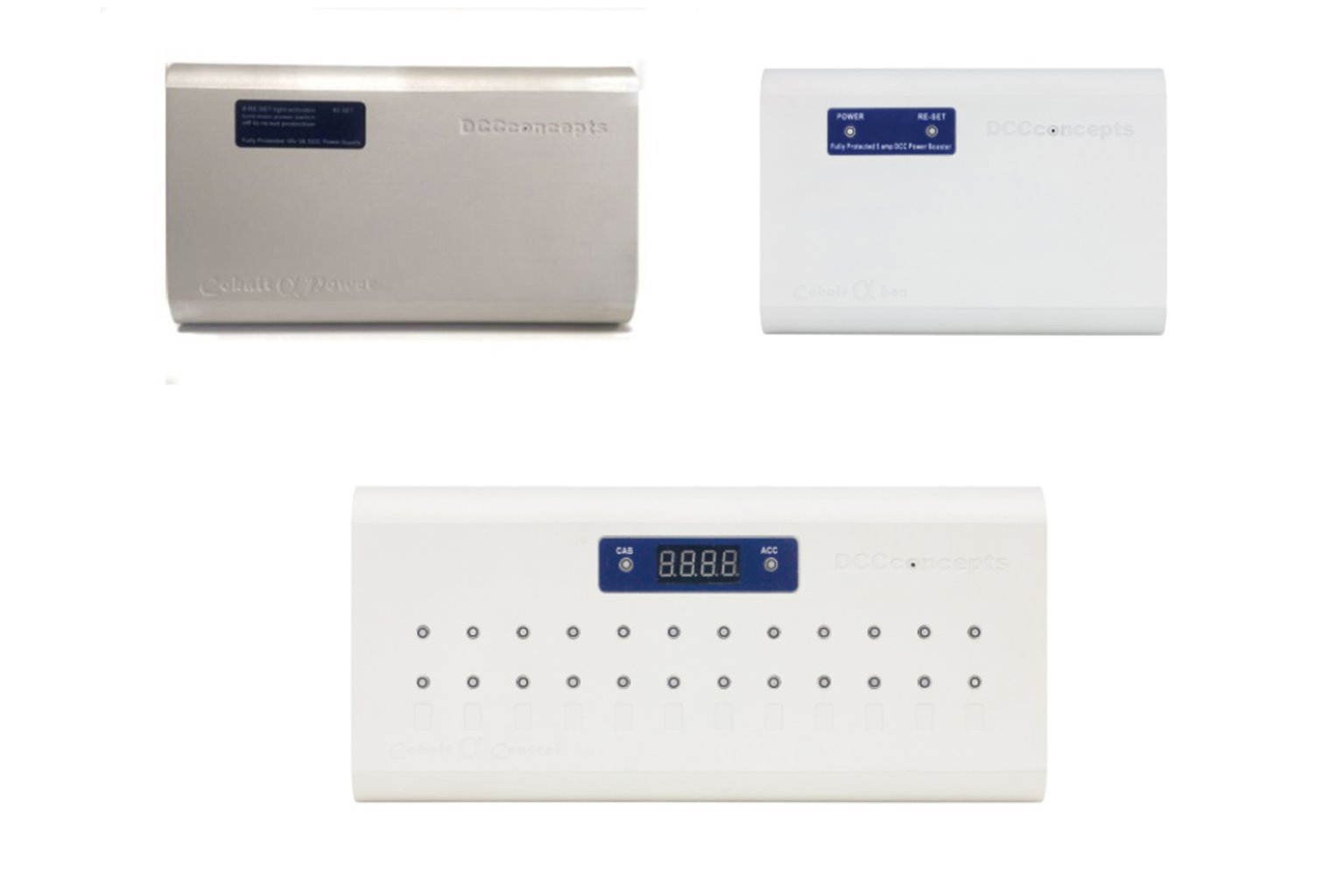 DCC Concepts Alpha System Upgrade Bundle with Accessory Control – Rails ...