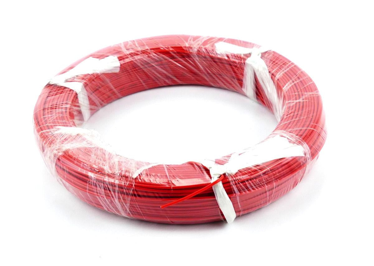 Gaugemaster BPGM11R 100M 7/0.2MM Red Electrical Wire – Rails