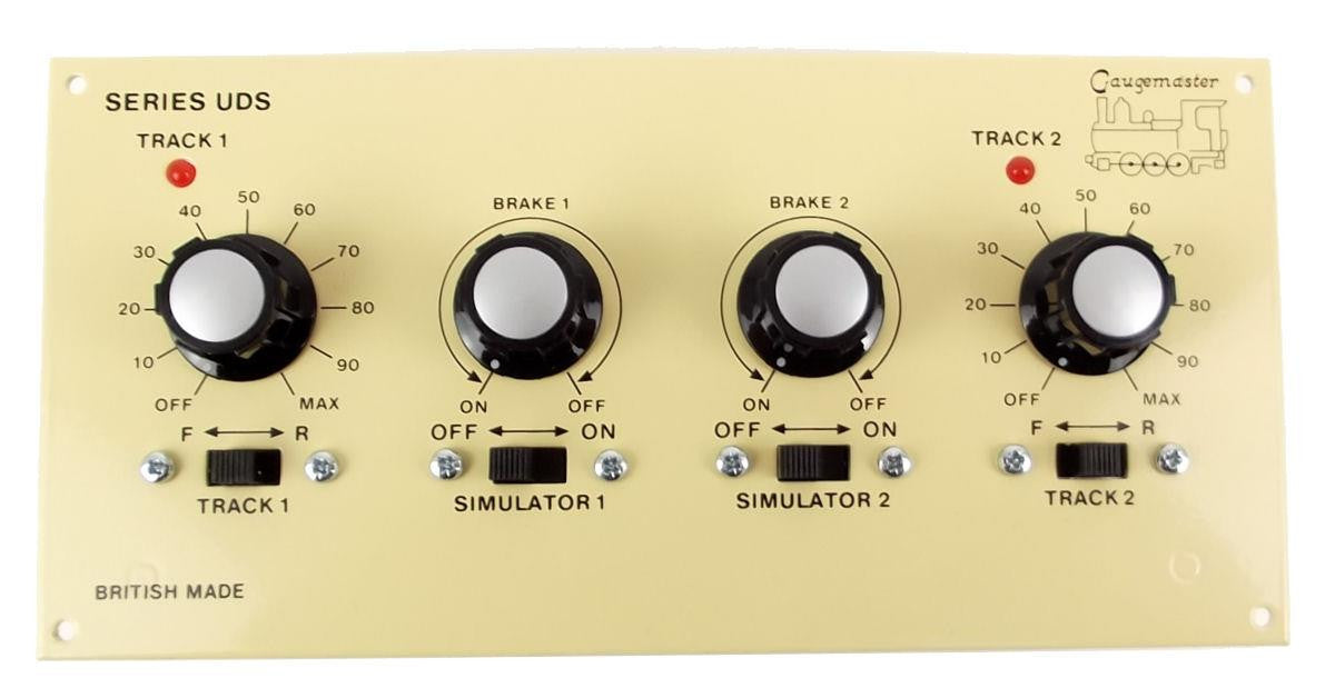 Gaugemaster UDS Twin Track Panel Mounted Controller with – Rails