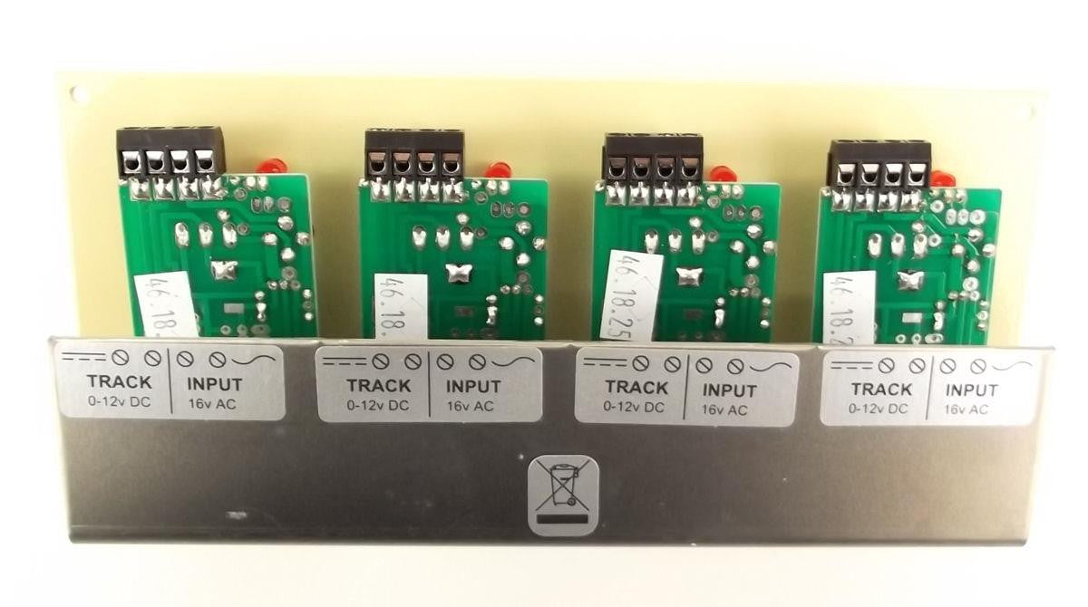 Gaugemaster UQ Four Track Panel Mounted Controller – Rails of Sheffield