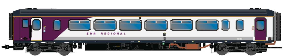 Gaugemaster Collection Class 156 919 EMR Regional DMU – Rails of Sheffield