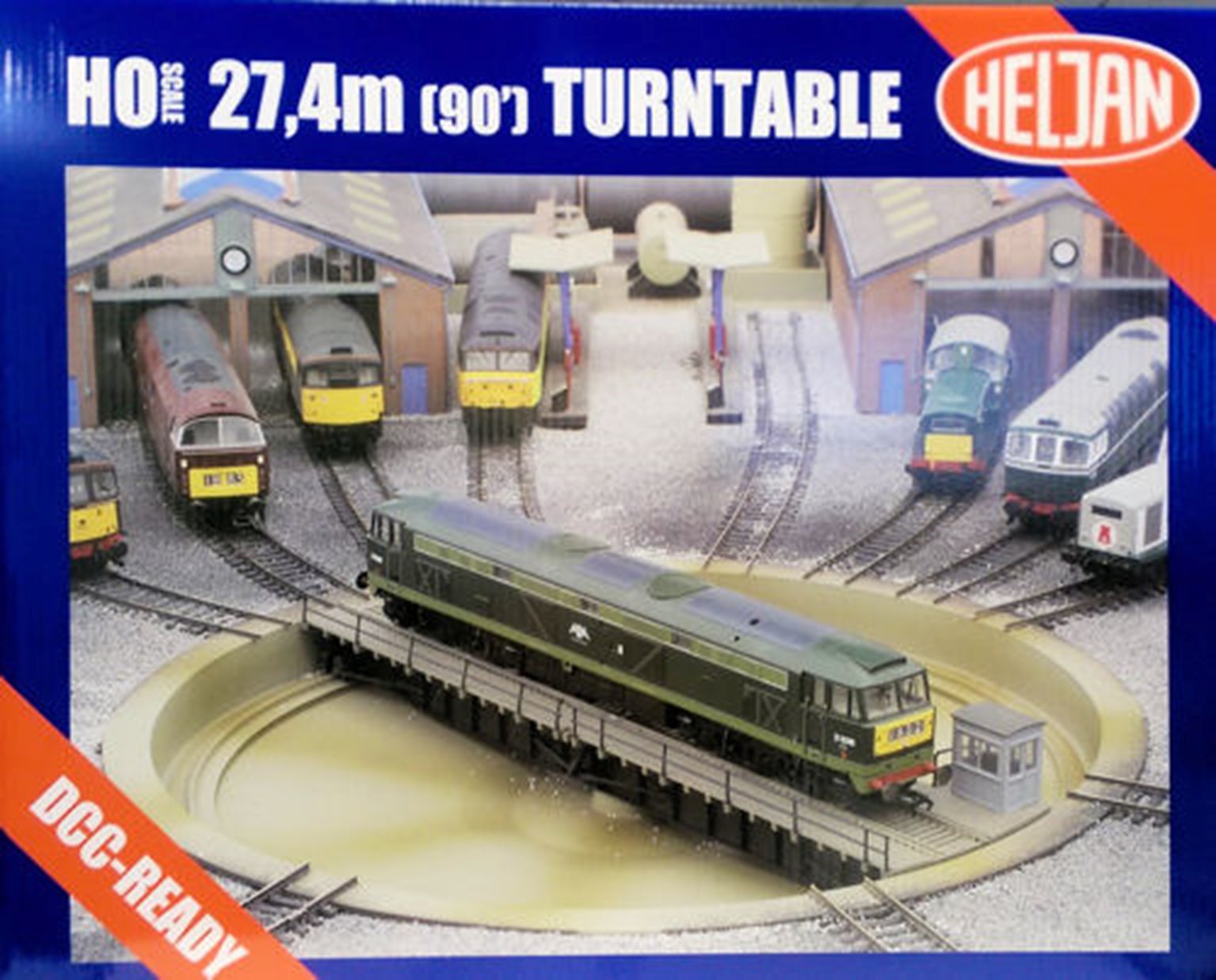 Heljan 89121 Operating Turntable – Rails