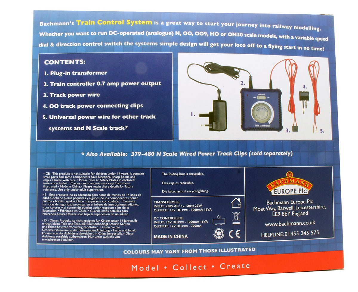 Bachmann 36-565 Train Controller and Transformer – Rails of Sheffield