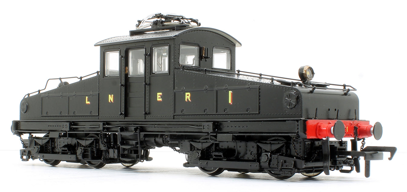 Heljan 1202 North Eastern Railway ES1 LNER Unlined Black – Rails