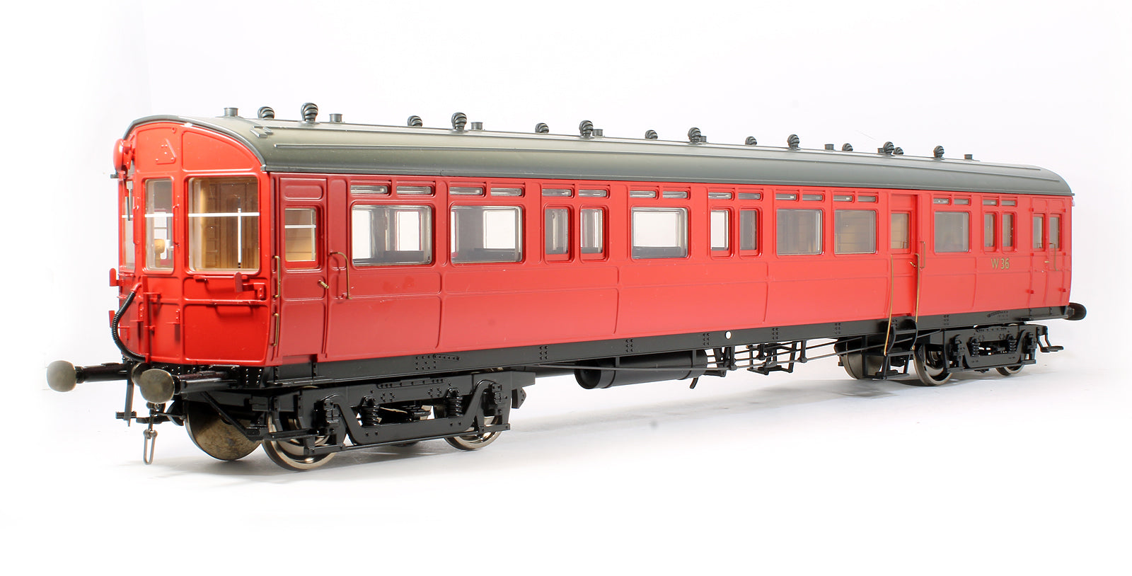 Dapol 7P-004-009 Pre-Owned Autocoach BR Crimson #36 – Rails