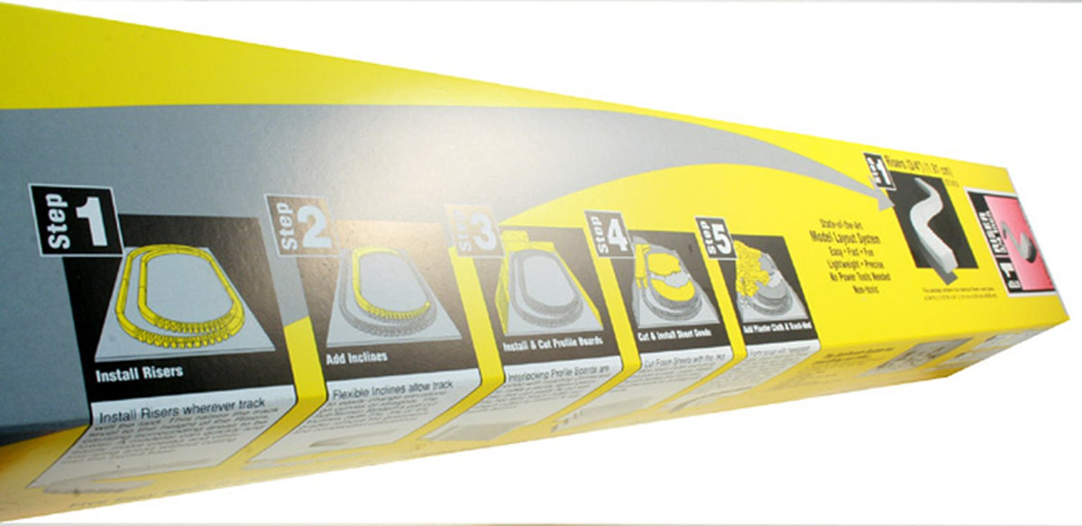 Woodland Scenics WST1414 ST1414 3/4 Inch Riser (4 Pieces) Step 1 ...