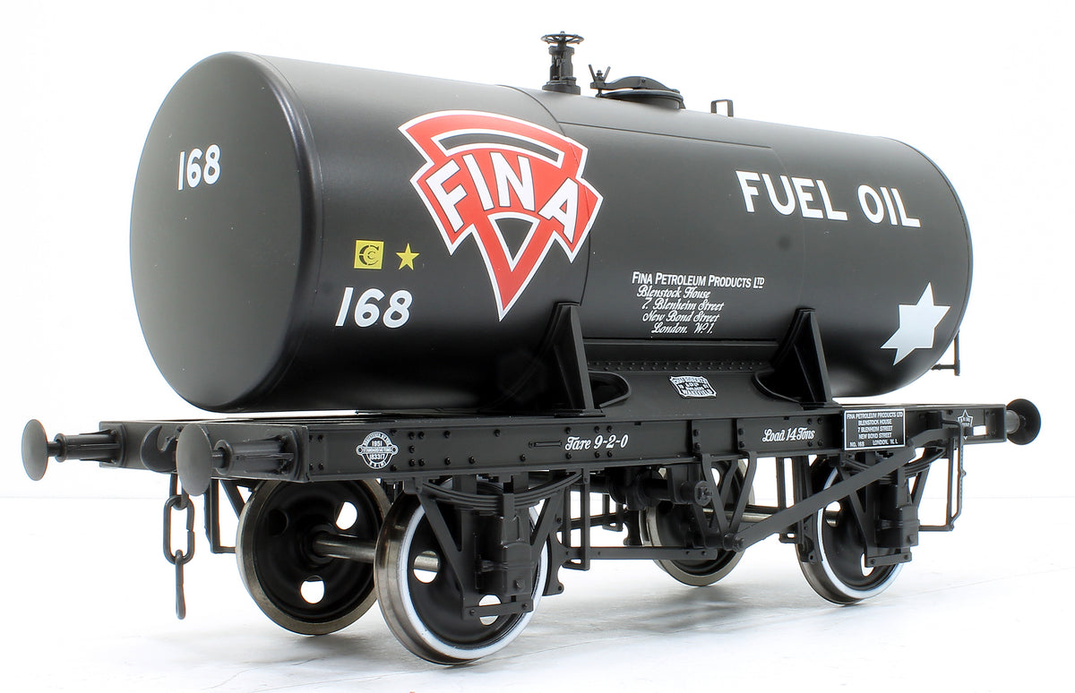 Dapol 7F-063-002 14T Fina # 168 Class B Anchor Mounted Tank – Rails of ...