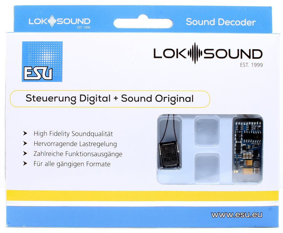 S0189-Plux22 ESU LOKSOUND V5 CLASS 158 SOUND DECODER – Rails of Sheffield