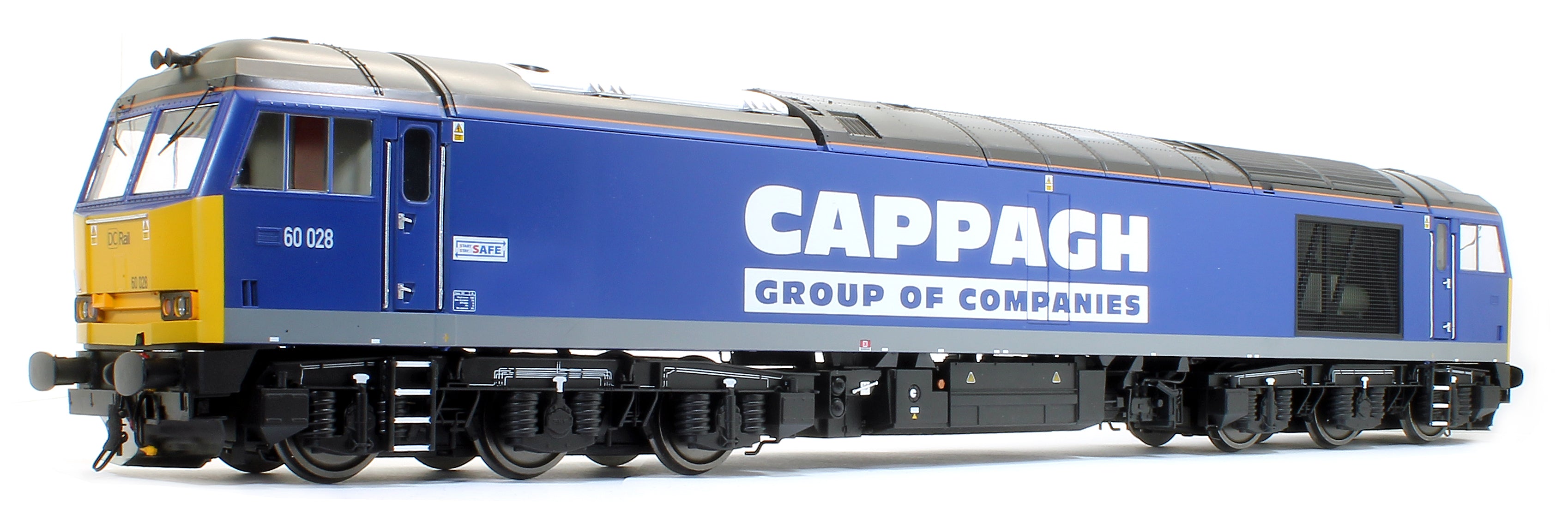 Heljan 6010 Class 60 Cappagh/DCRail blue 60028 Diesel – Rails