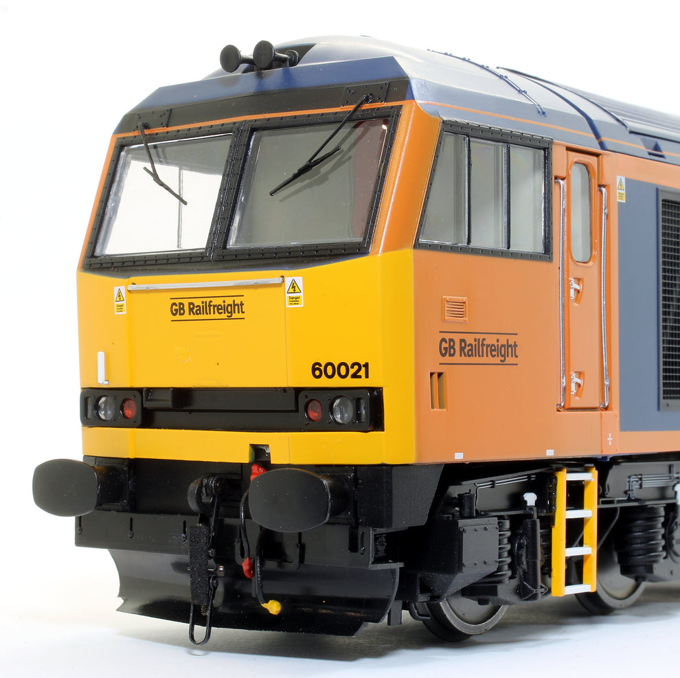 Heljan 6006 Class 60 GB Railfreight blue/orange 60021 – Rails