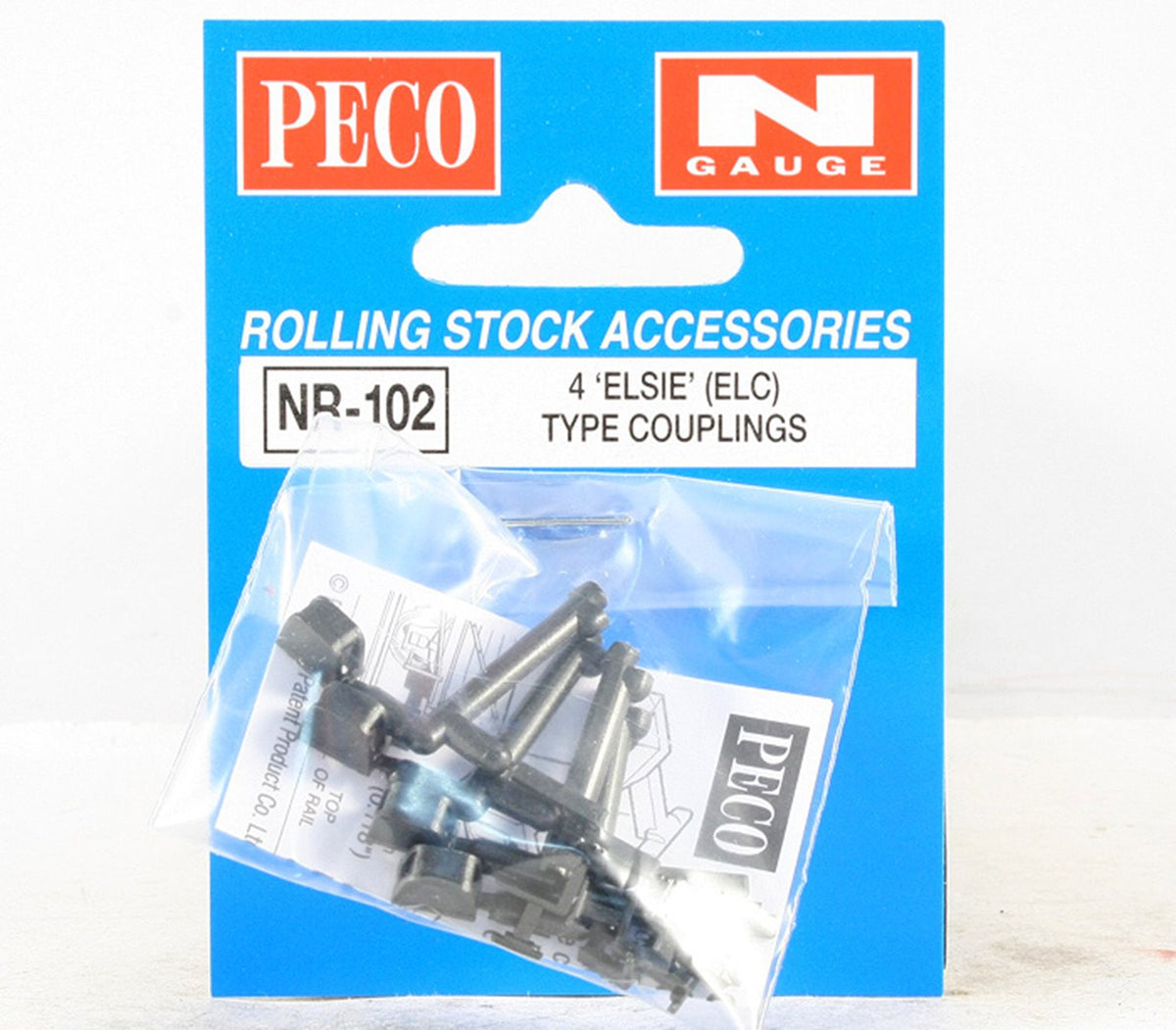 Peco NR-102 Elsie (ELC) Couplings, Hardlon Mouldings – Rails of Sheffield
