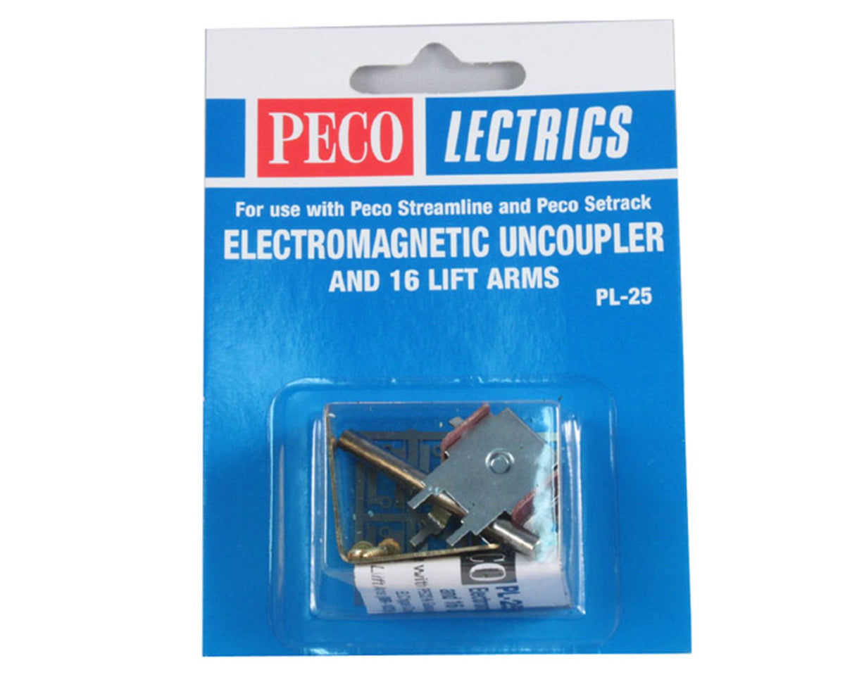 Peco PL-25 PL25 Electromagnetic Uncoupler with 16 Lift Arms – Rails of ...