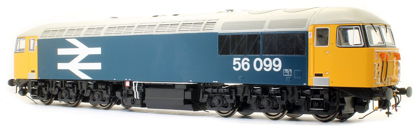 Heljan 5608 Class 56 BR large logo blue 56099 'Tinsley – Rails
