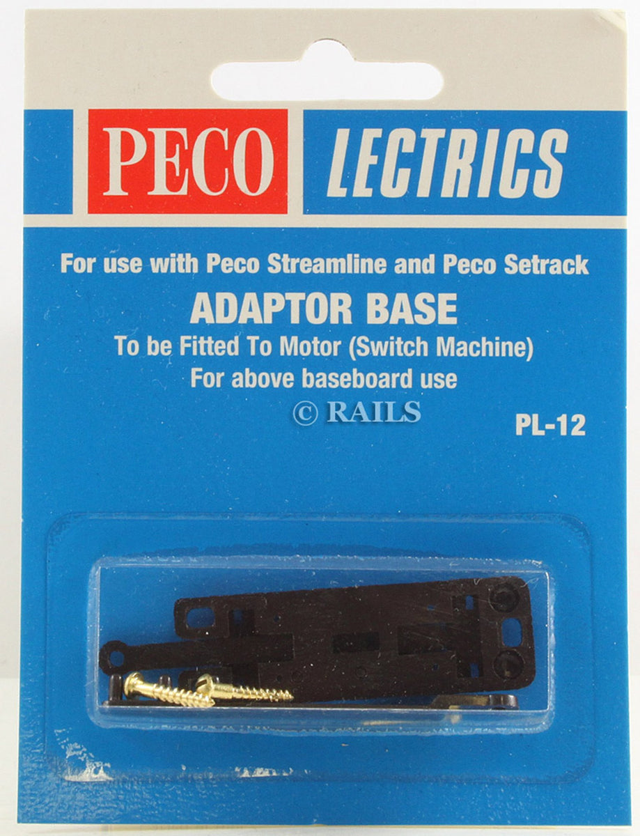 Peco PL-12 PL12 Motor Adaptor, fitted with over-centre spring for other ...