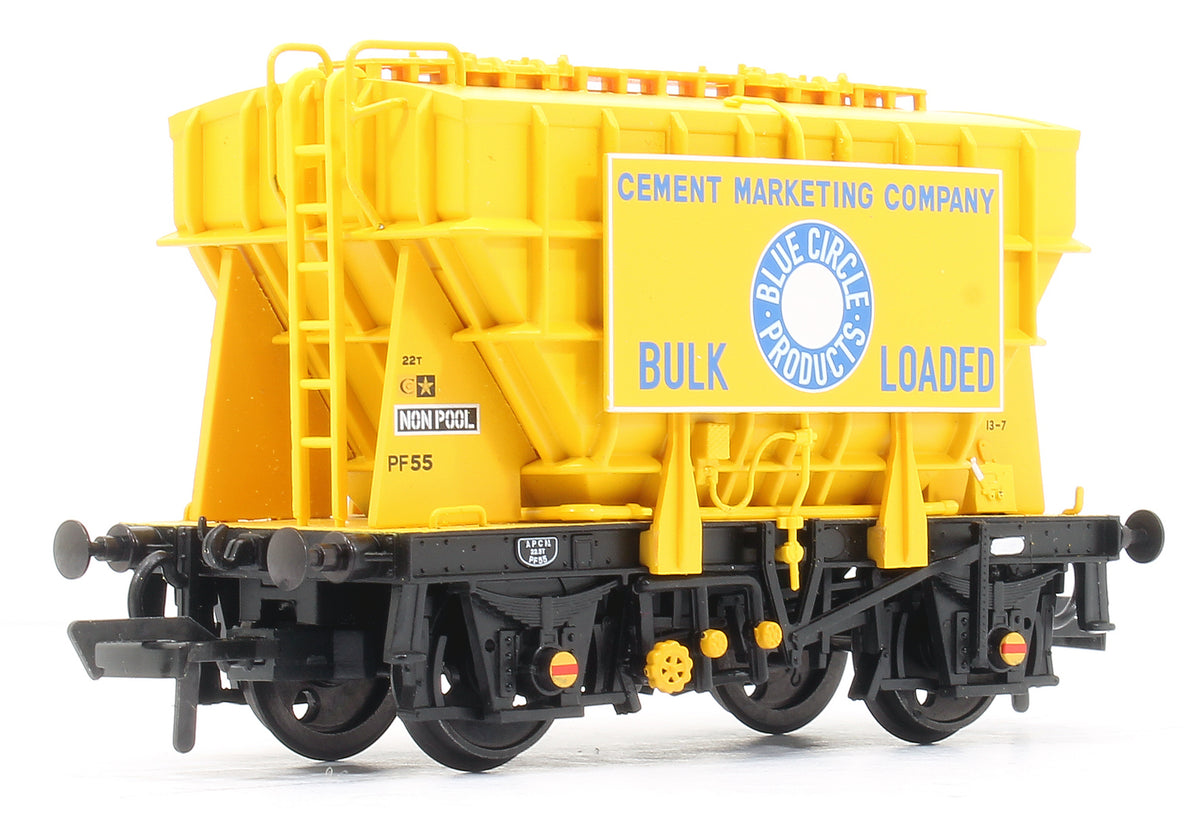 Bachmann 38-273 BR 22T 'Presflo' Cement Wagon 'Blue Circle Cement ...